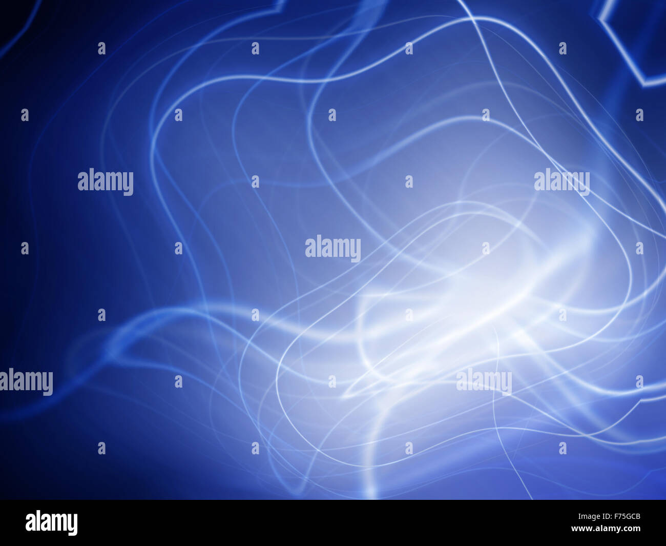 Abstract blue vortex background Stock Photo - Alamy