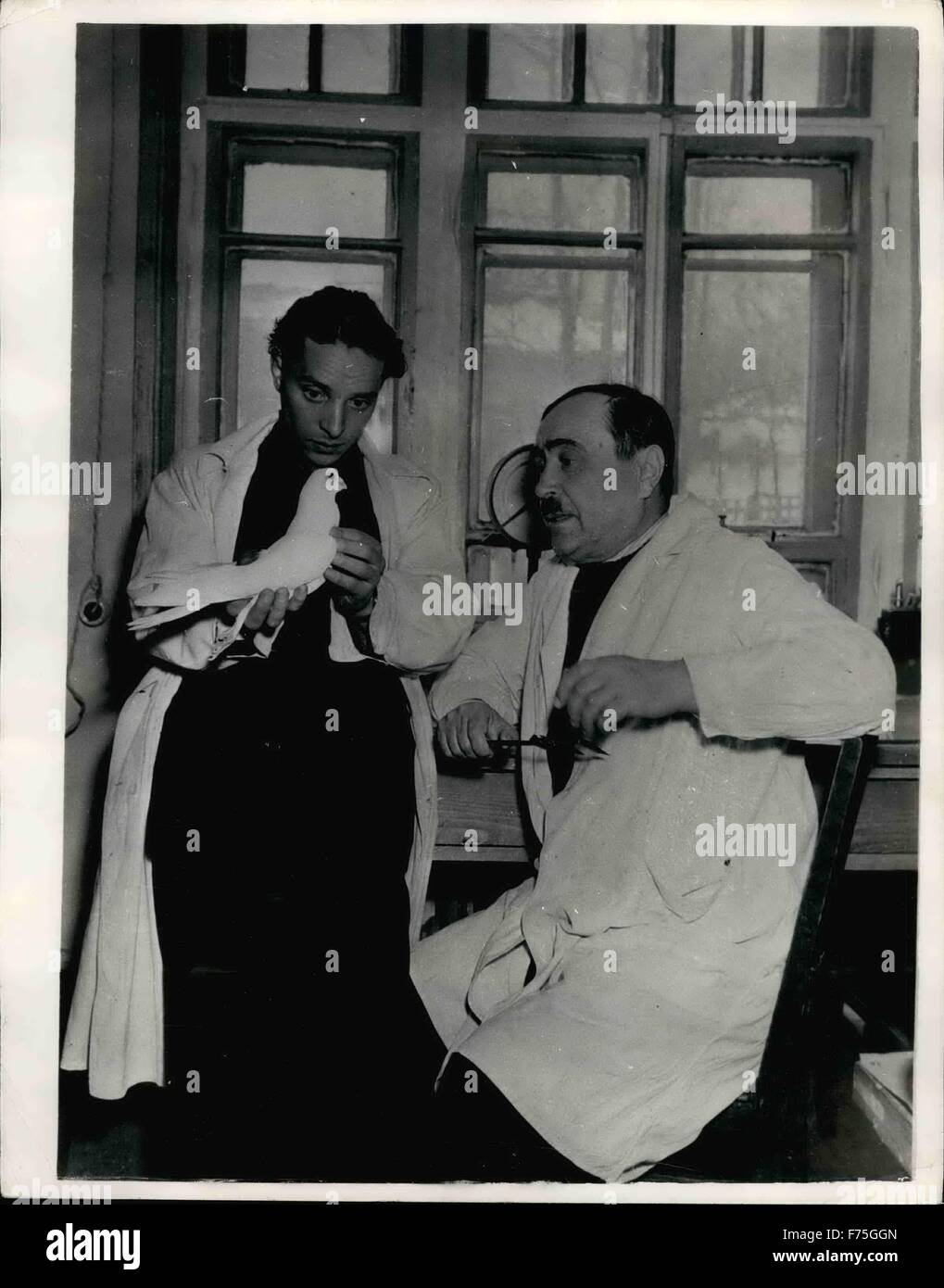 1955 - Soviet scientists cultivate new all white ''Dove of Peace'': Two ...