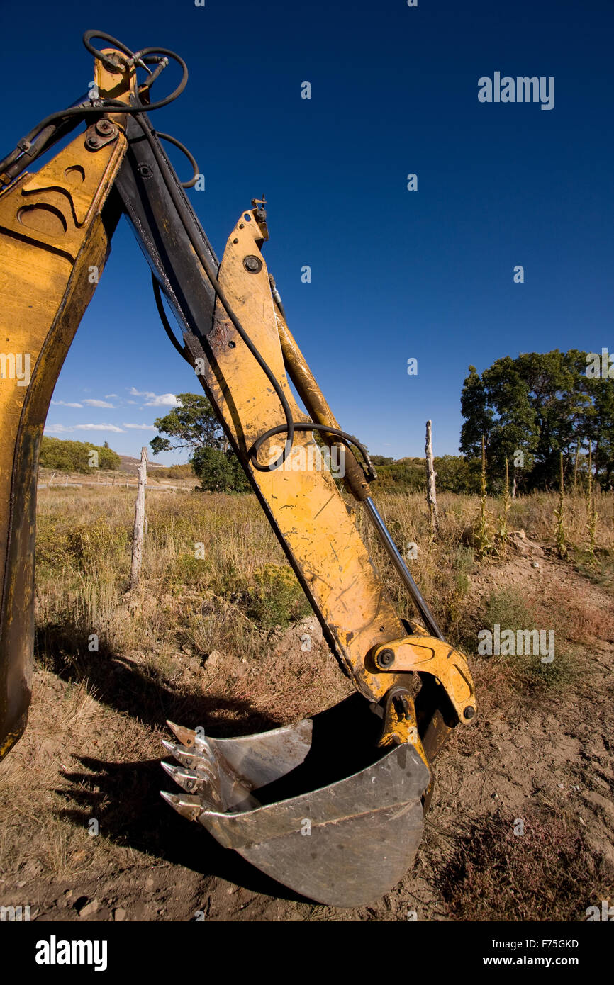 Backhoe tractor hi-res stock photography and images - Alamy