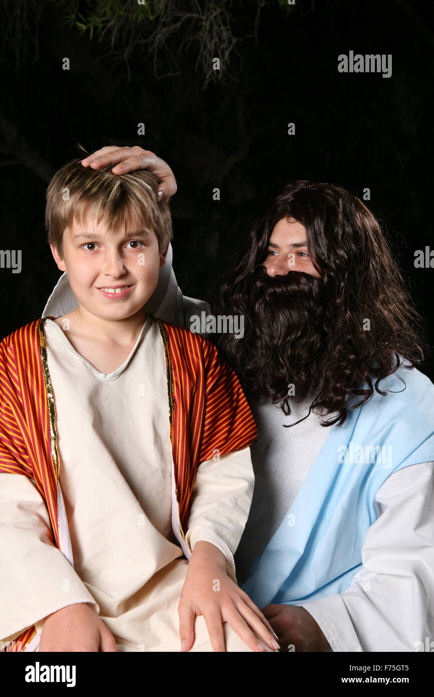 Jesus Blessing Children High Resolution Stock Photography and Images - Alamy