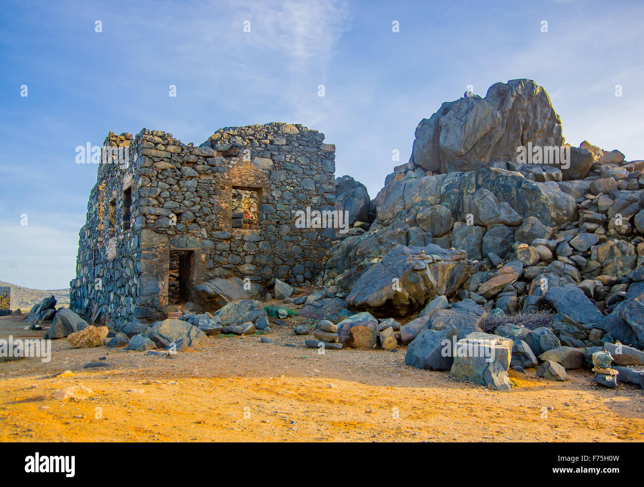 Balashi ruins, Aruba Stock Photo - Alamy