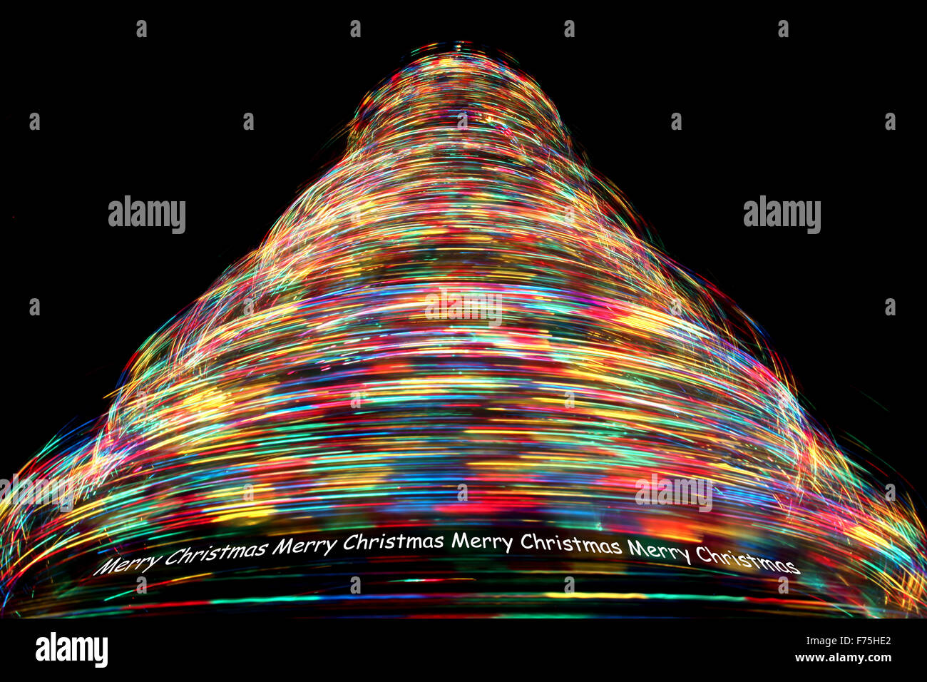 Long Exposure Christmas Tree