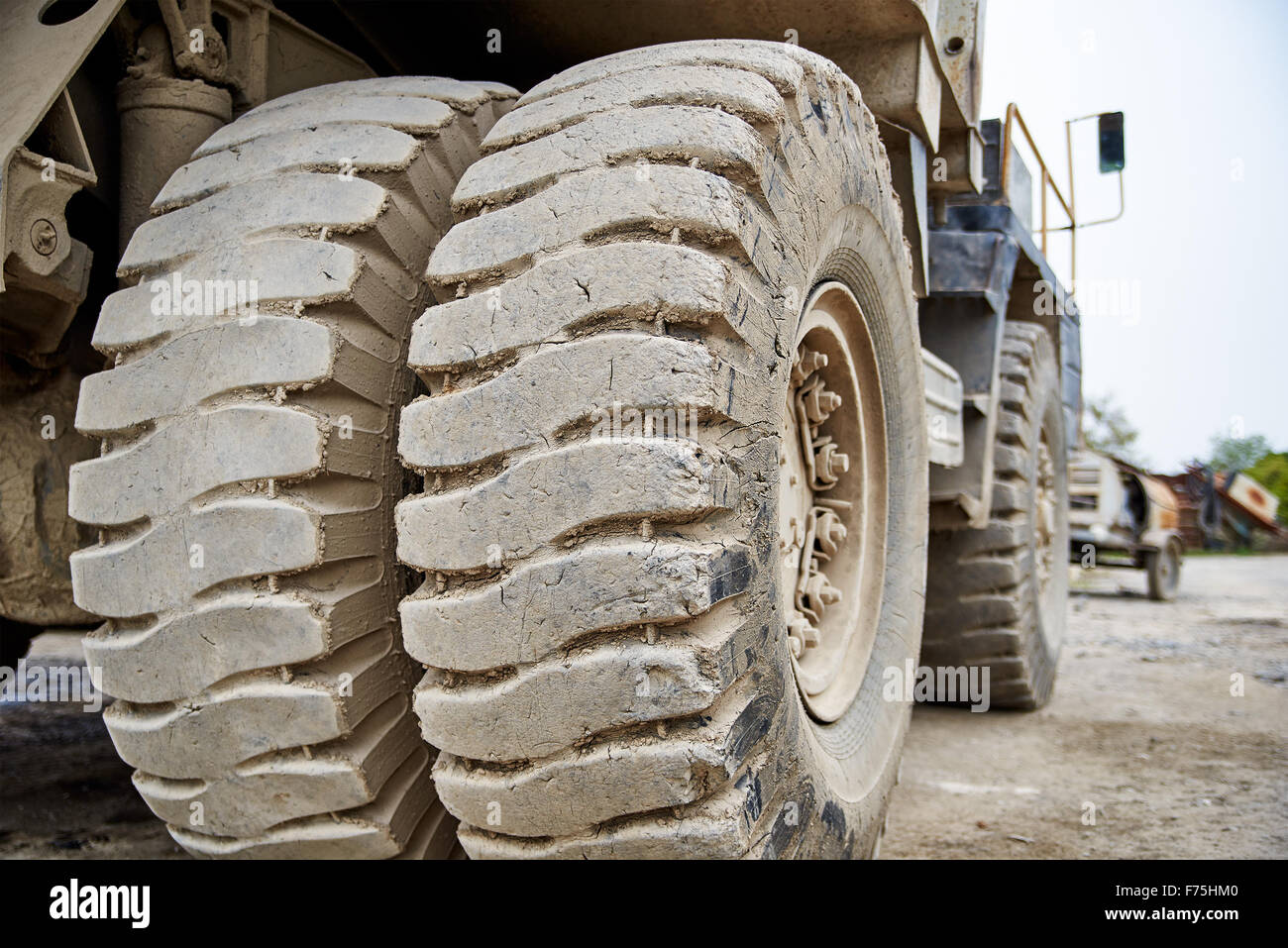 Mining truck tyre hi-res stock photography and images - Alamy