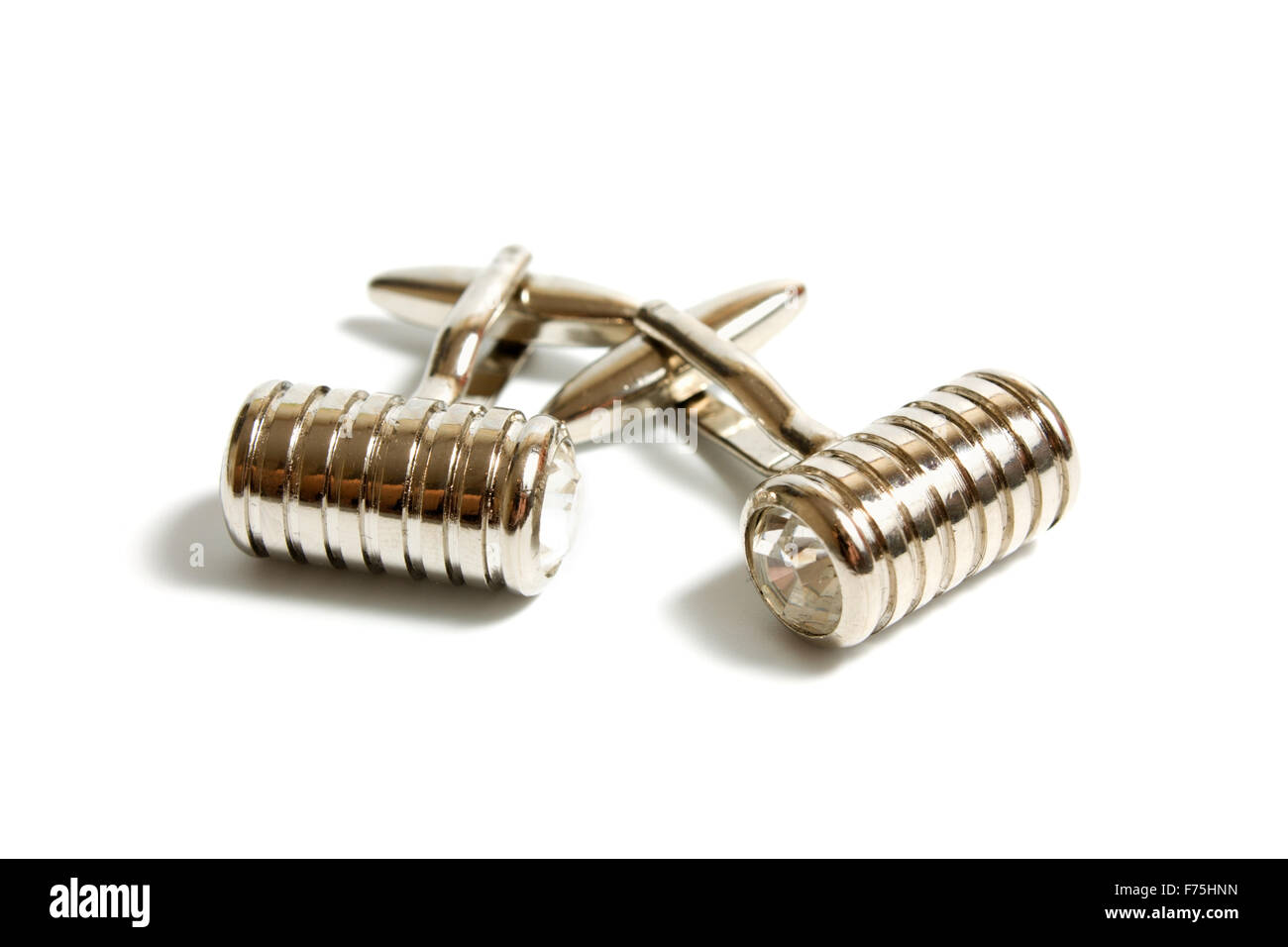 White cuff link Cut Out Stock Images & Pictures - Alamy