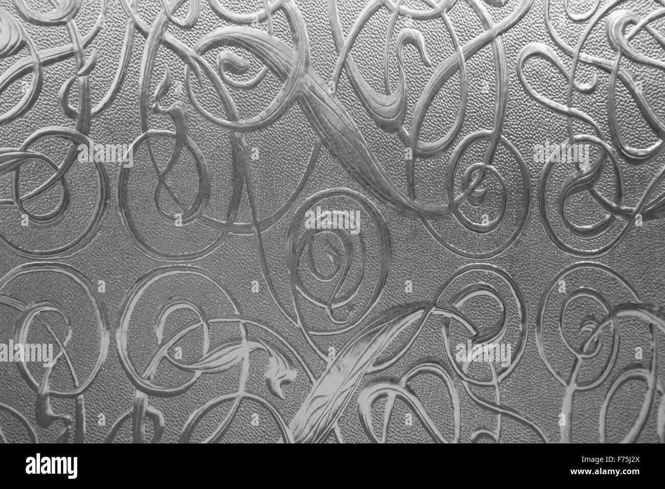 Swirling pattern in Glass Stock Photo - Alamy