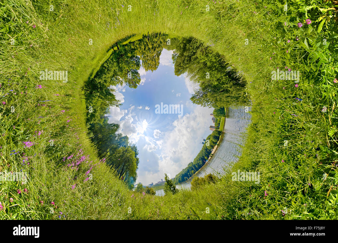 Aerial sphere hi-res stock photography and images - Alamy