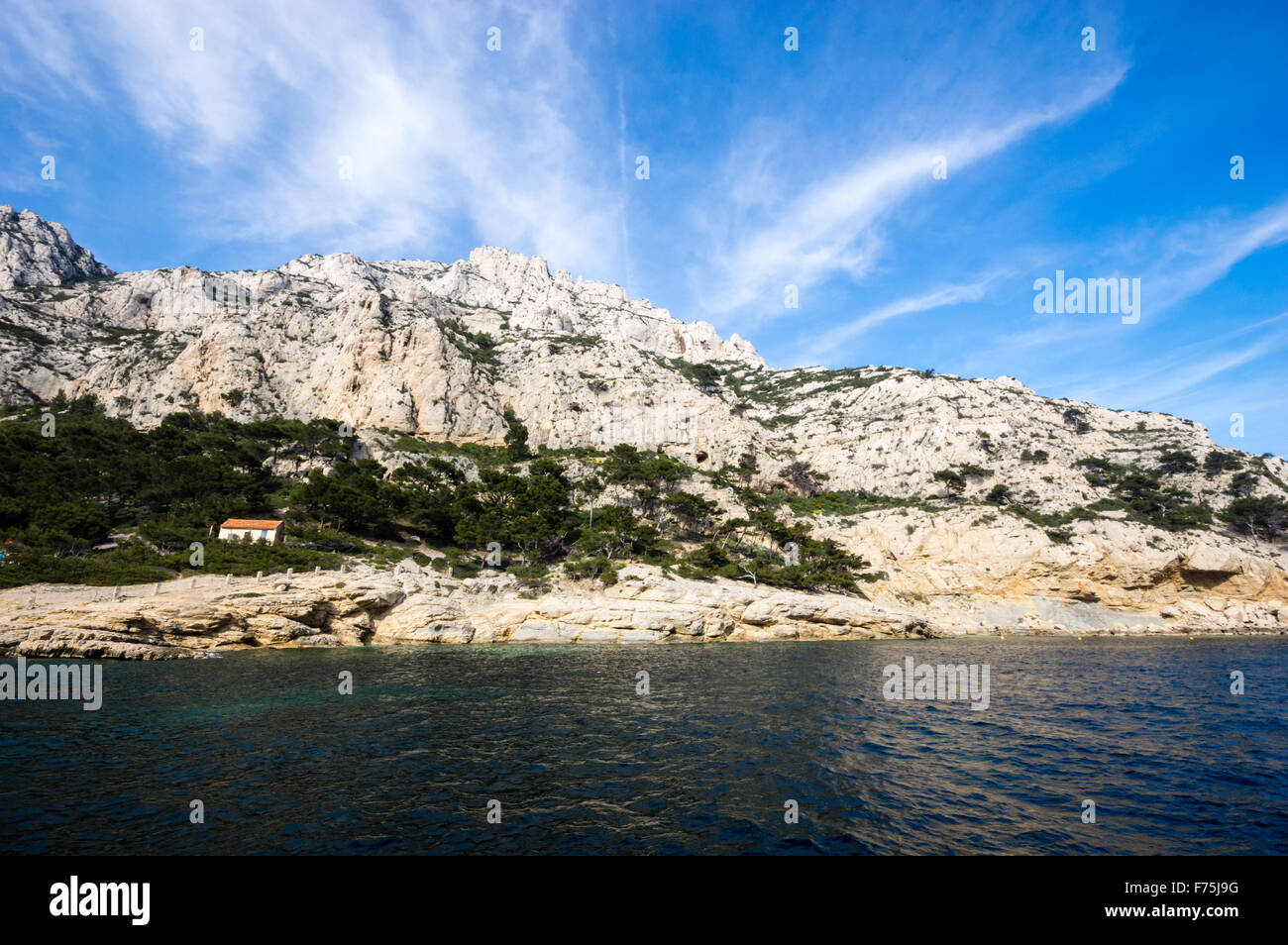 Cassis rocks boat trip Stock Photo - Alamy
