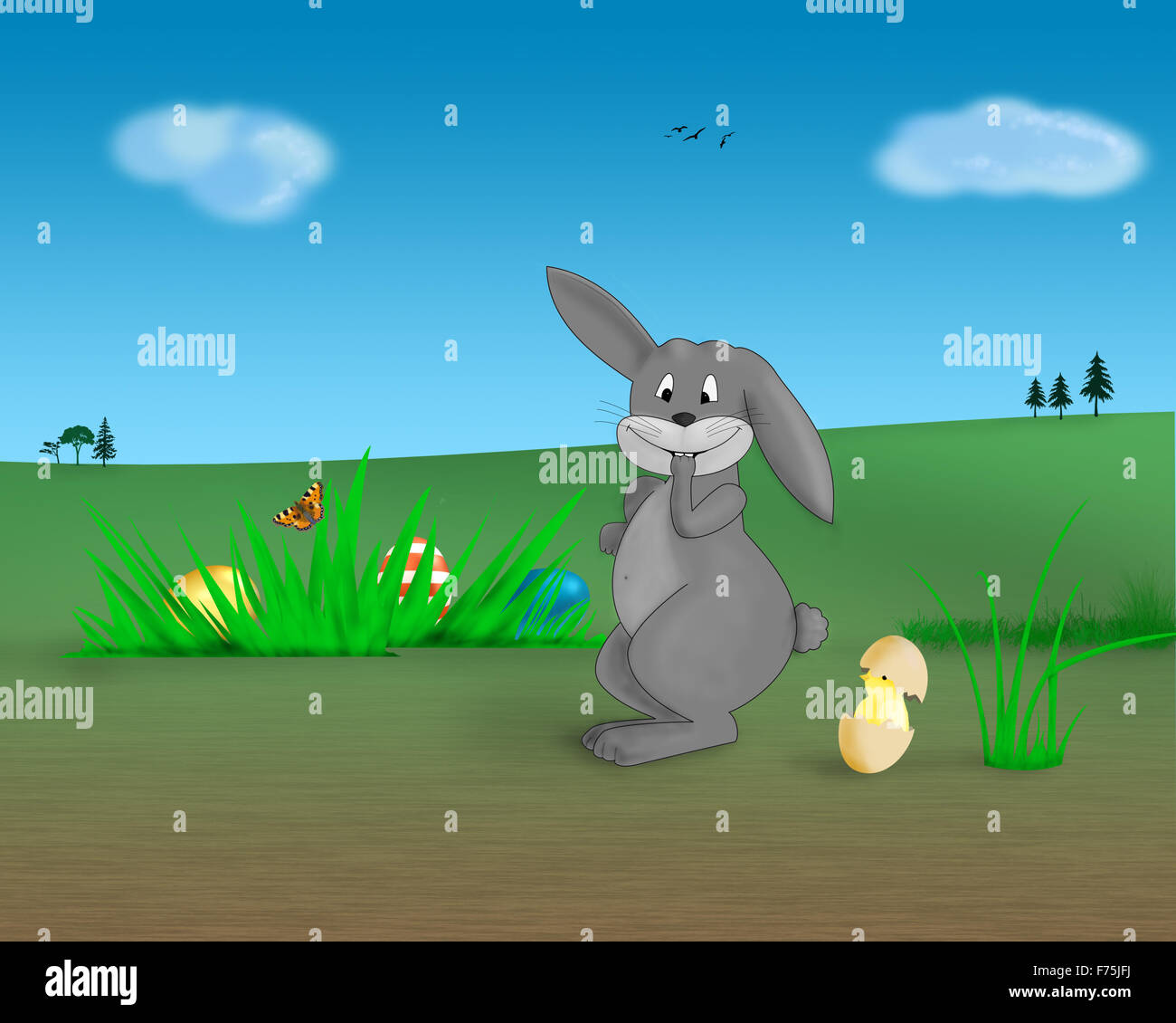 Chicken and rabbit hi-res stock photography and images - Alamy
