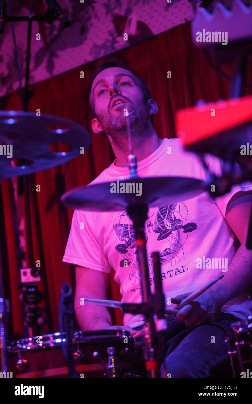 Manchester, UK. 25th November, 2015.Cleft performs live at The Deaf ...