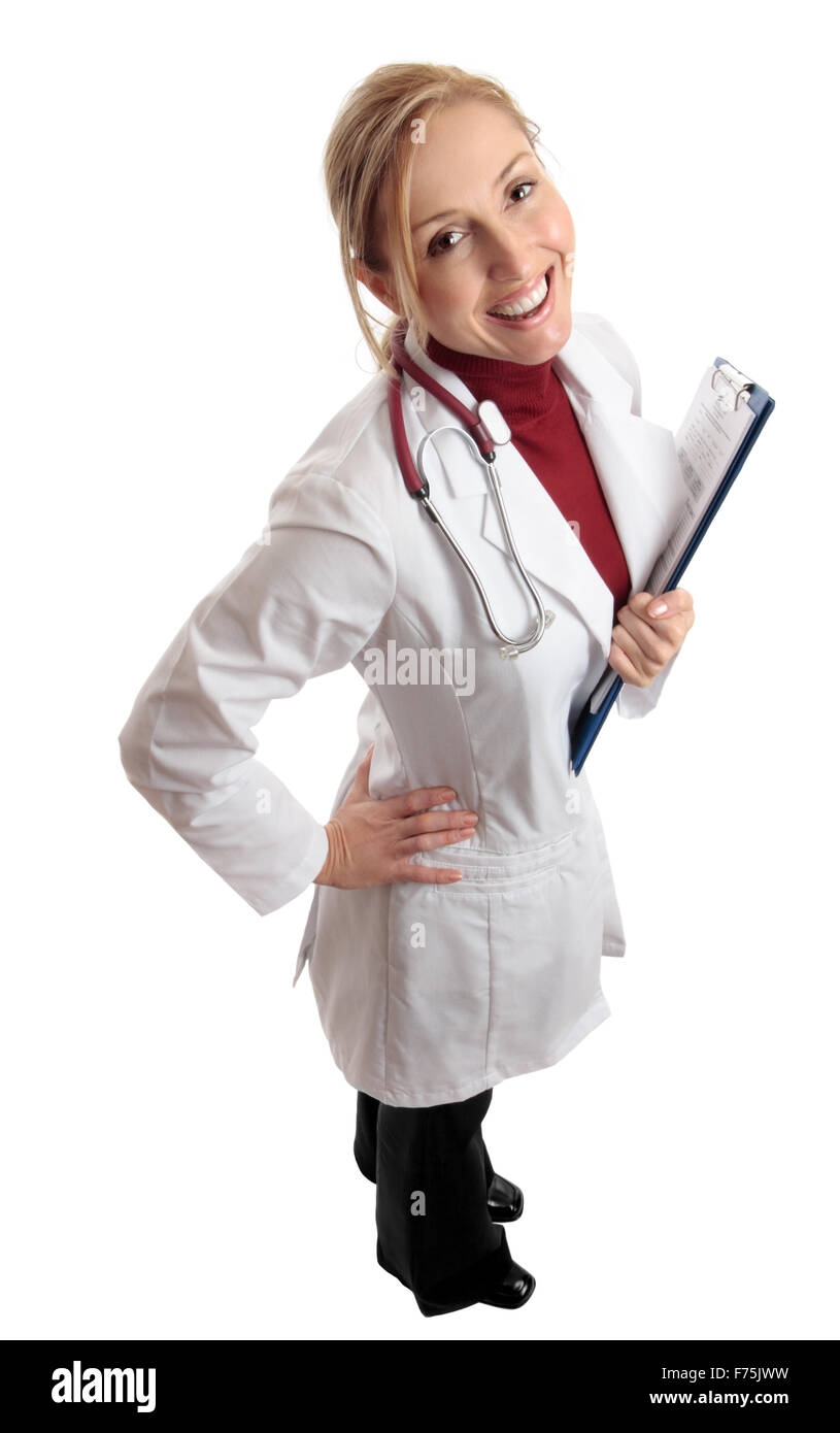 Happy successful medical doctor Stock Photo - Alamy