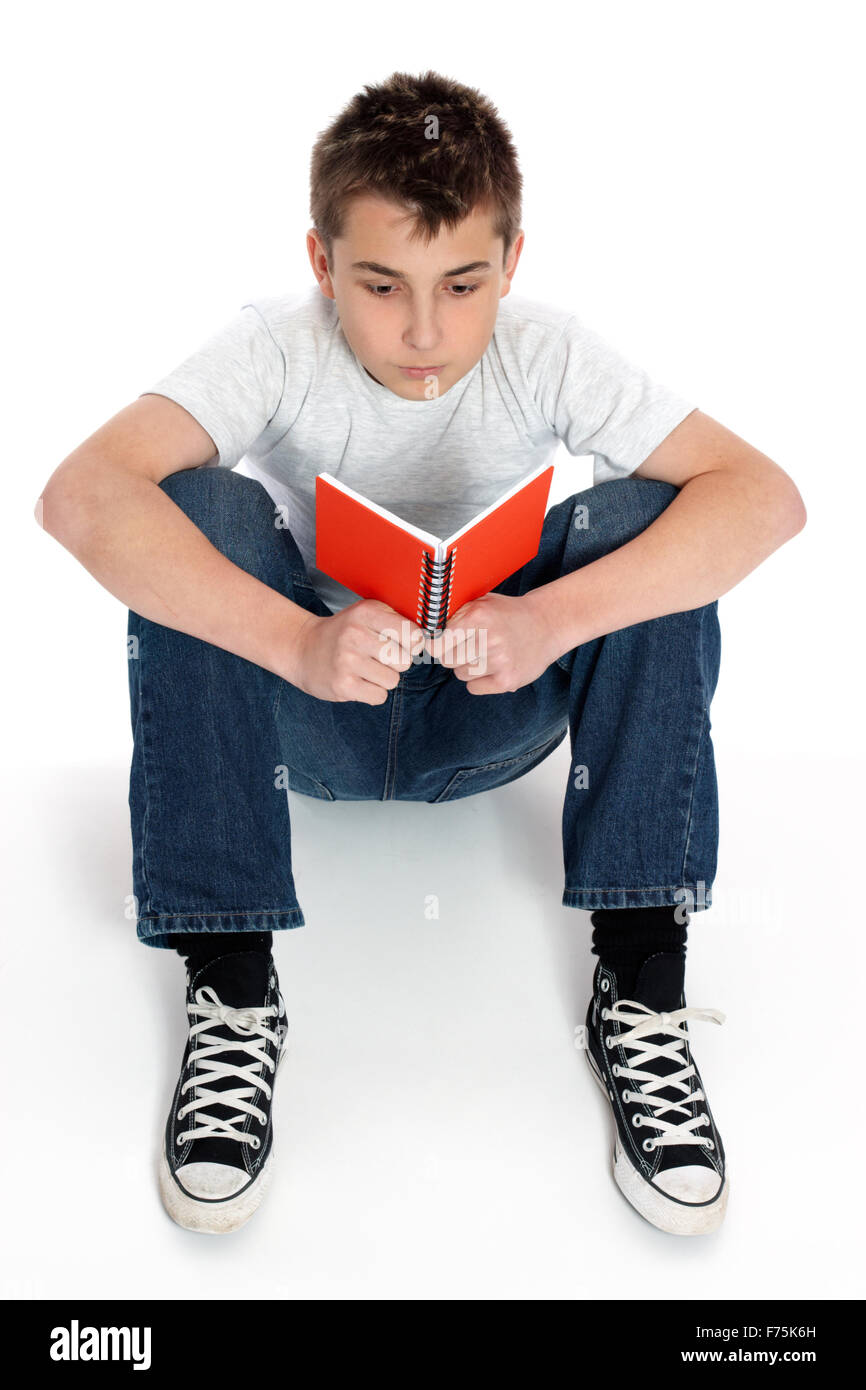 Person relaxing reading Cut Out Stock Images & Pictures - Alamy