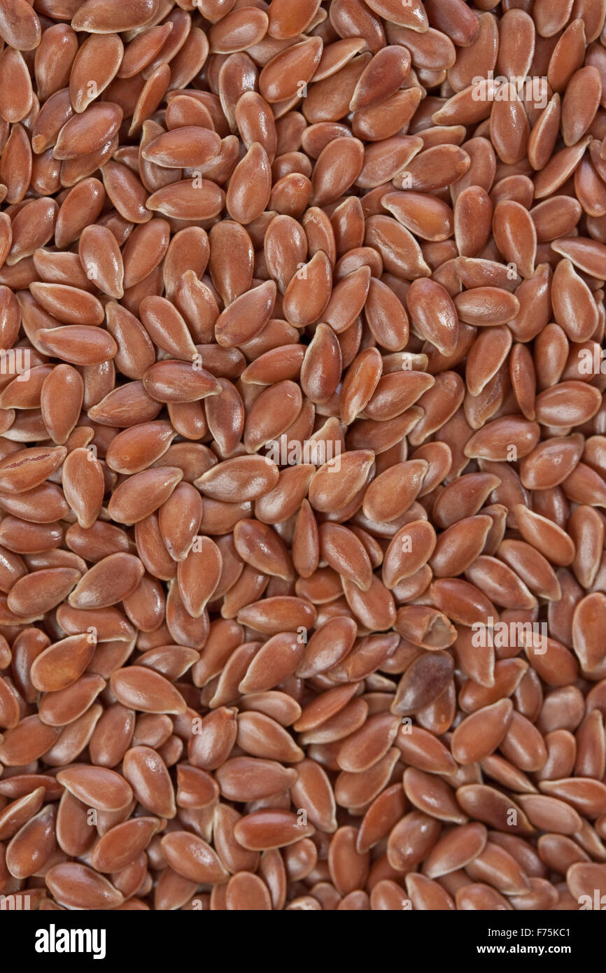 Flax seeds texture Stock Photo - Alamy
