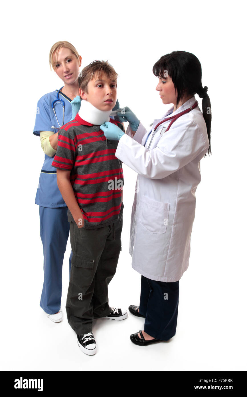Cervical collar hi-res stock photography and images - Alamy