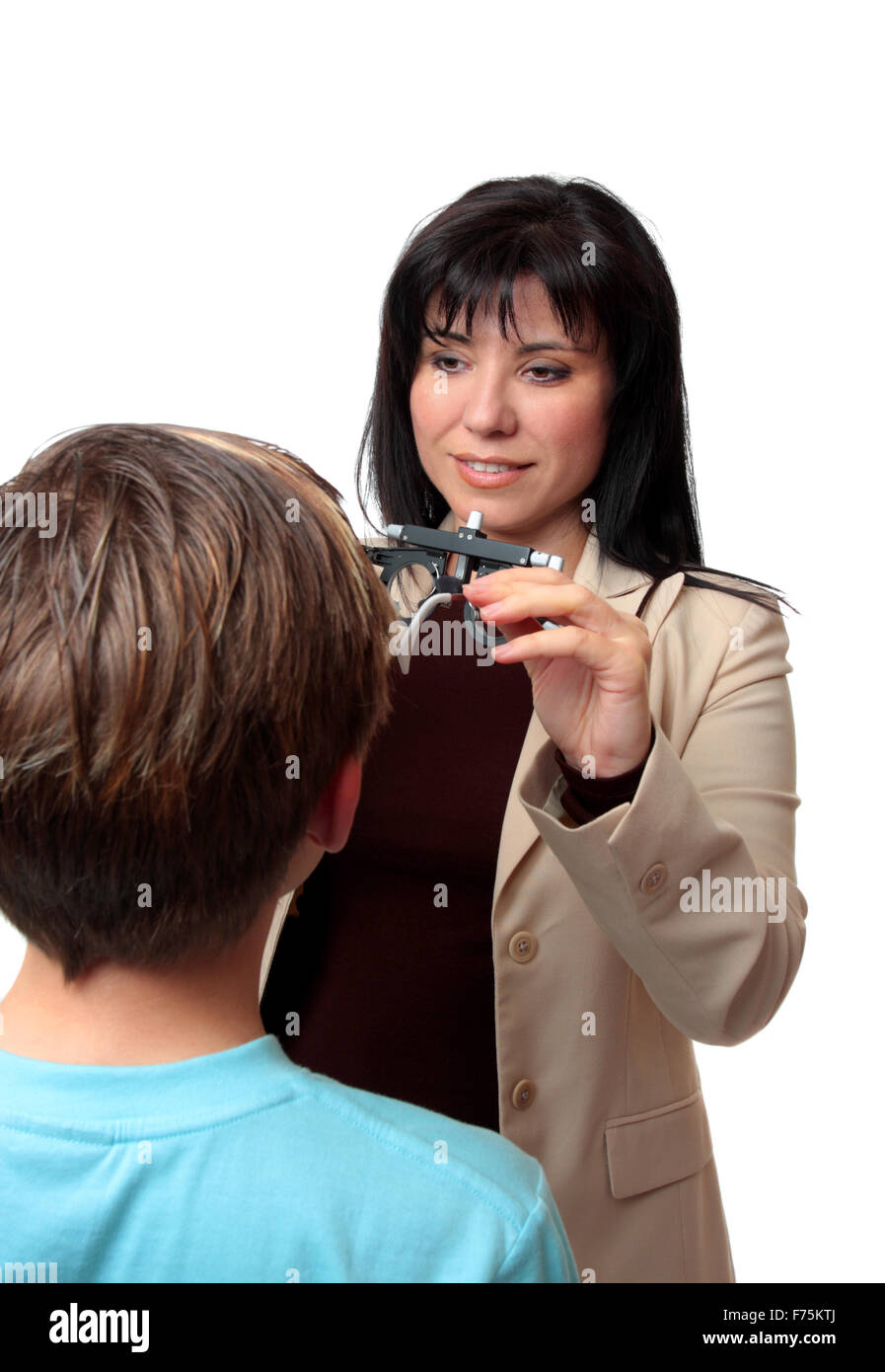 Child eye test hi-res stock photography and images - Alamy