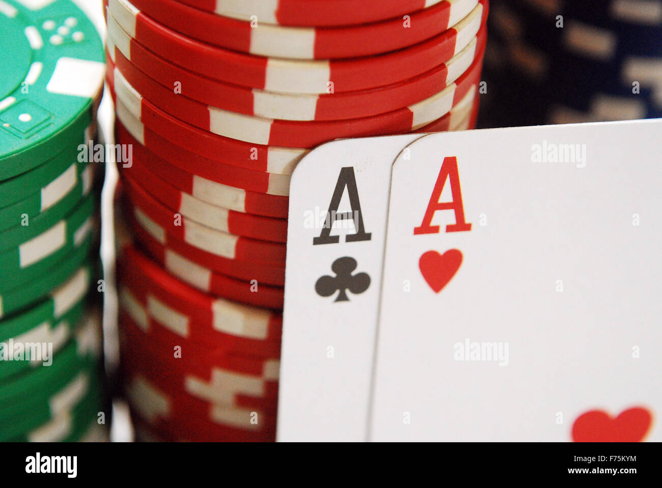 Ace club card hi-res stock photography and images - Alamy