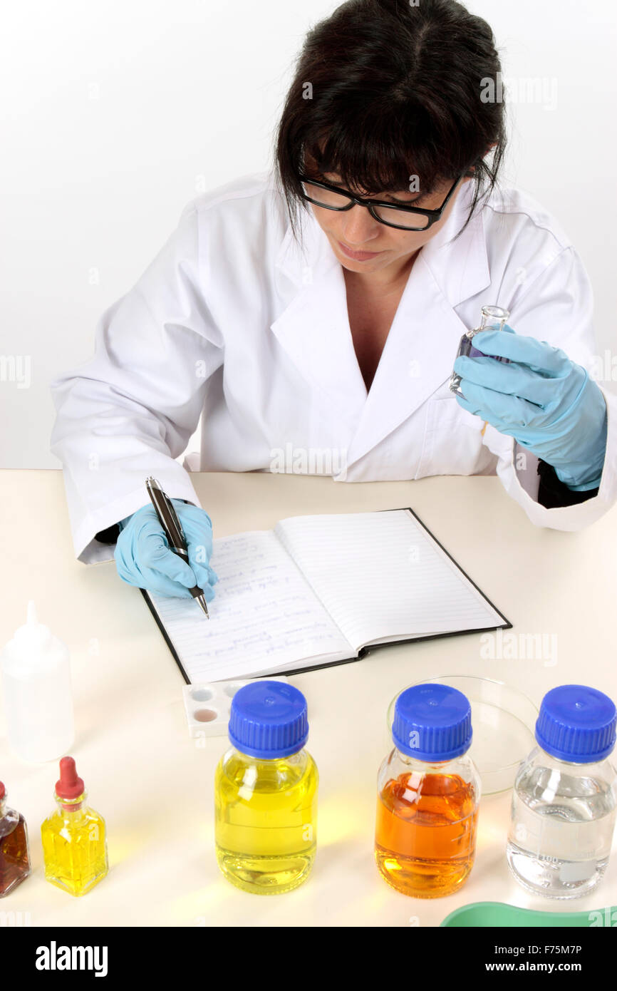 Scientific research results Stock Photo - Alamy