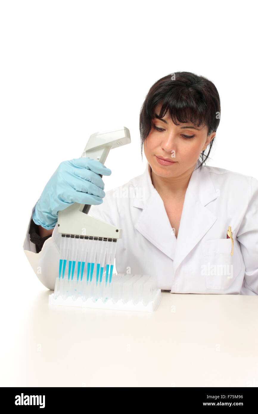 Scientist at work Stock Photo - Alamy