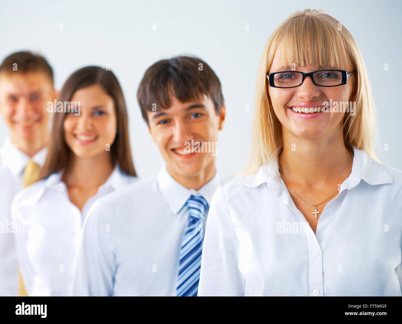 Group portrait young men hi-res stock photography and images - Alamy