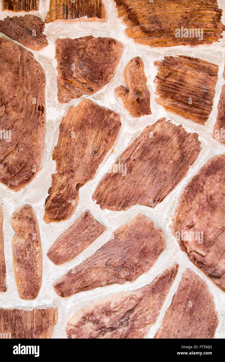 random brown stone wall Stock Photo - Alamy