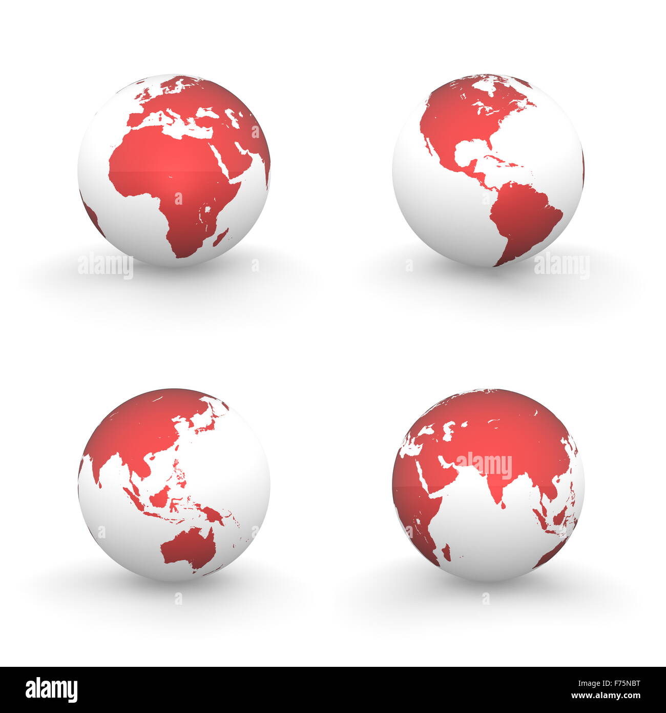 Image red planet in Cut Out Stock Images & Pictures - Alamy