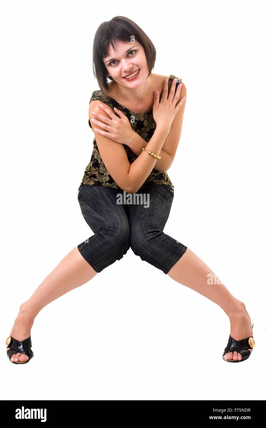 sitting beautiful girl Stock Photo - Alamy