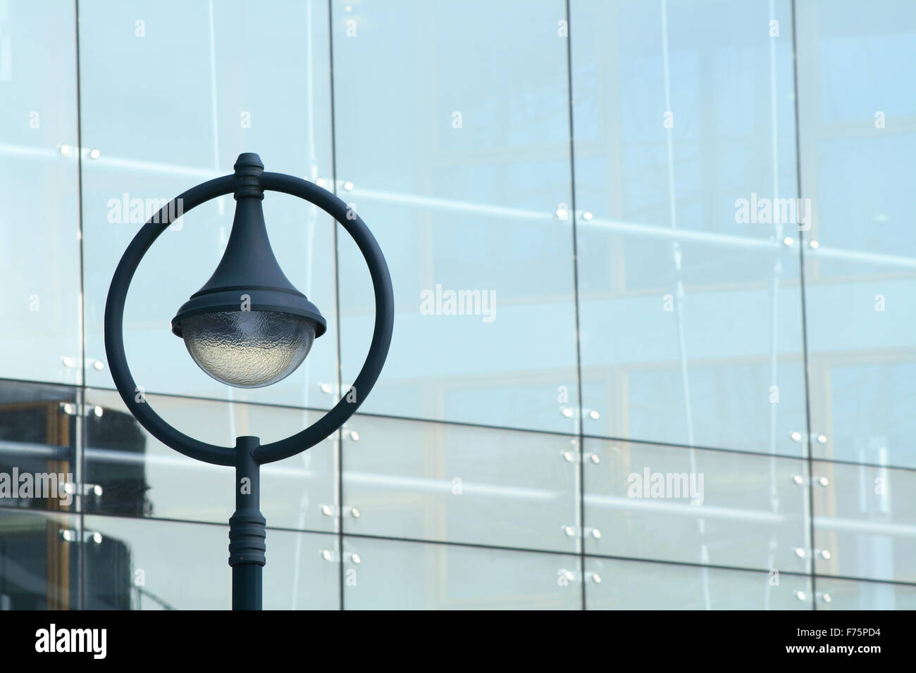 Modern Street Lamp Stock Photo - Alamy