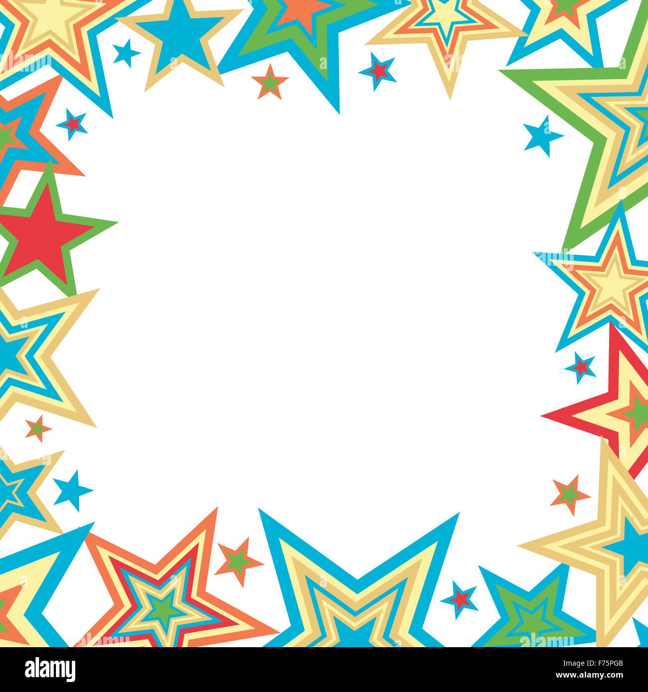 Bright Stars Background Stock Photo - Alamy