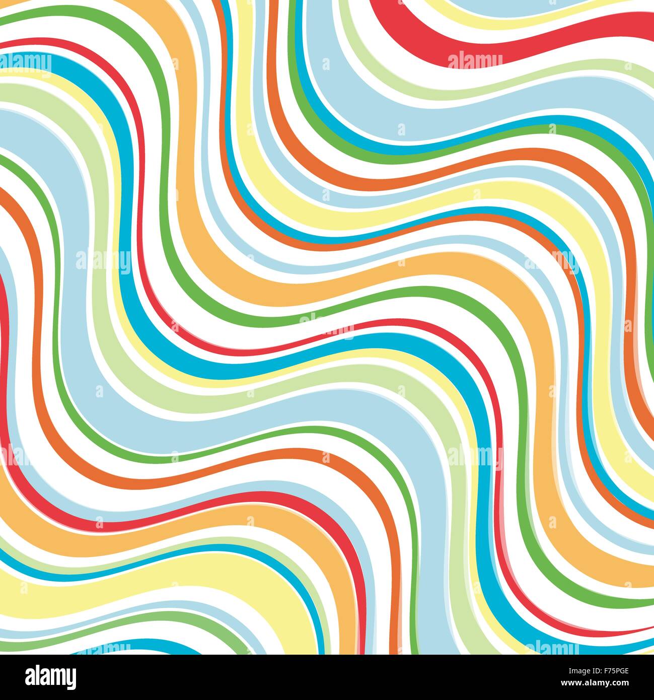 Bright wavy lines Stock Photo - Alamy