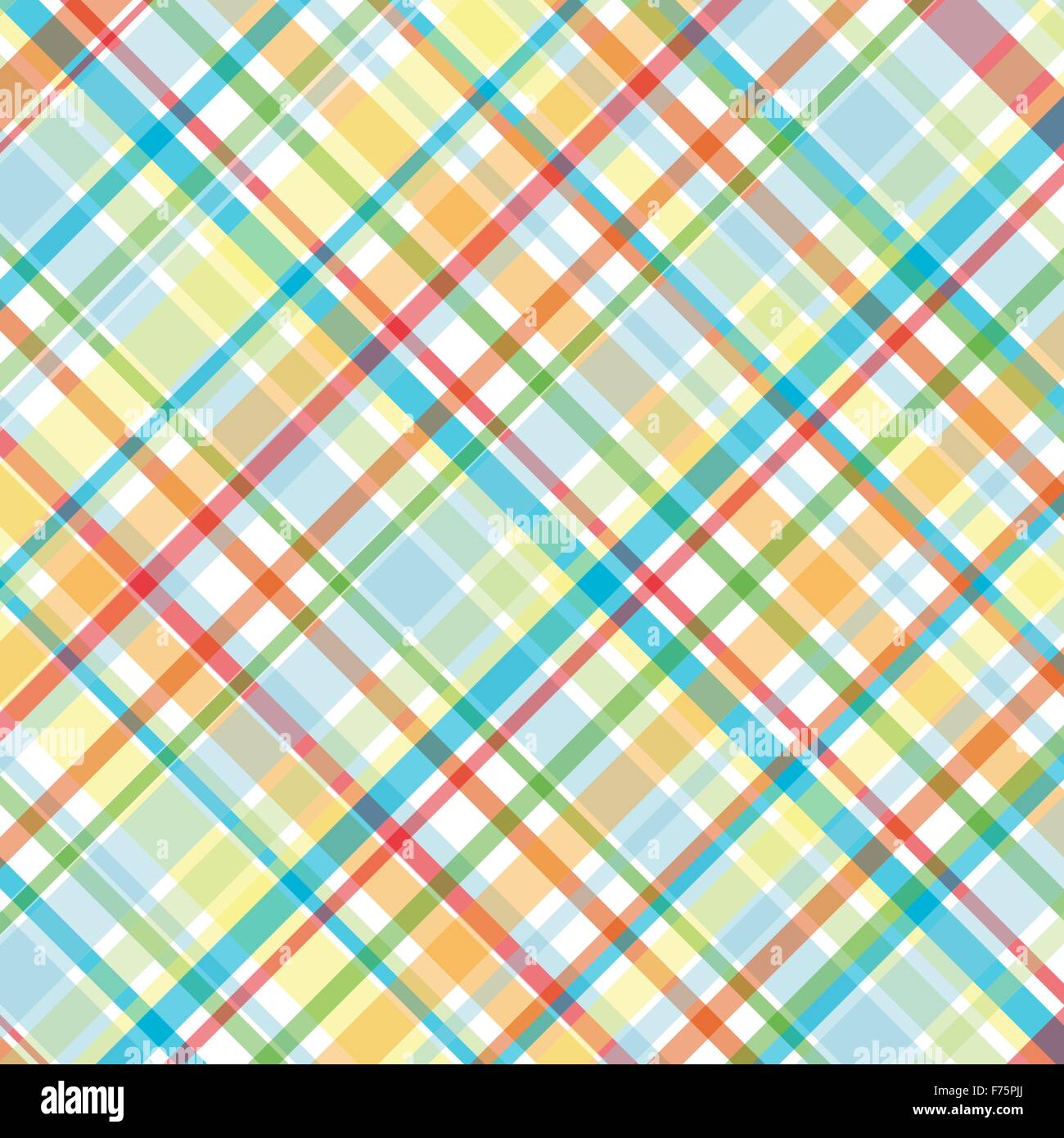 Bright Plaid Illustration Stock Photo - Alamy
