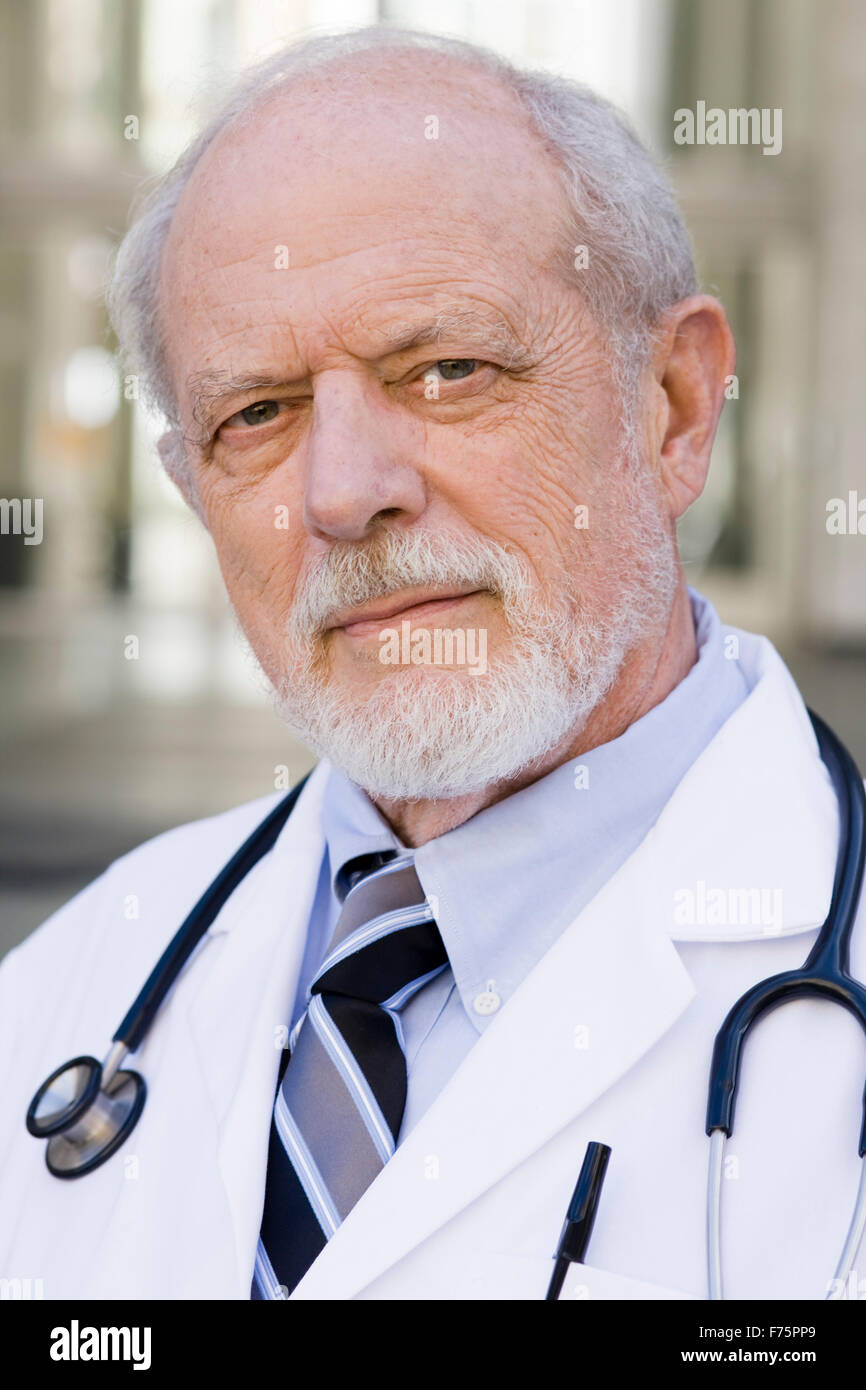 Portrait of Doctor Stock Photo - Alamy