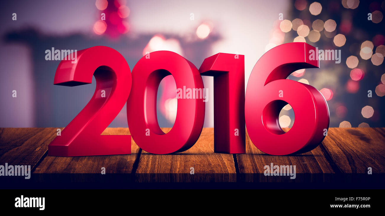 Composite image of 2016 graphic Stock Photo - Alamy