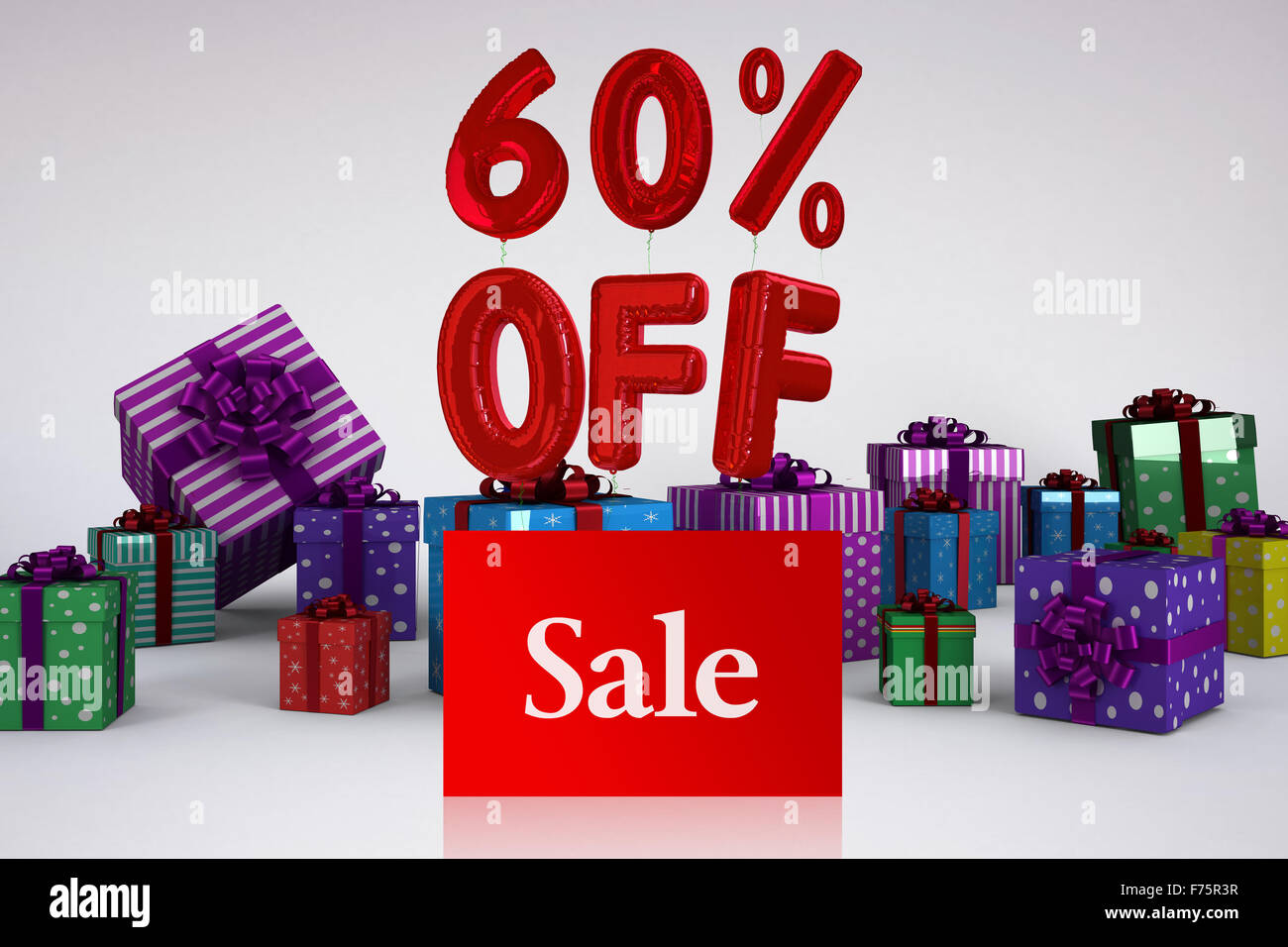 Composite image of o balloon Stock Photo - Alamy