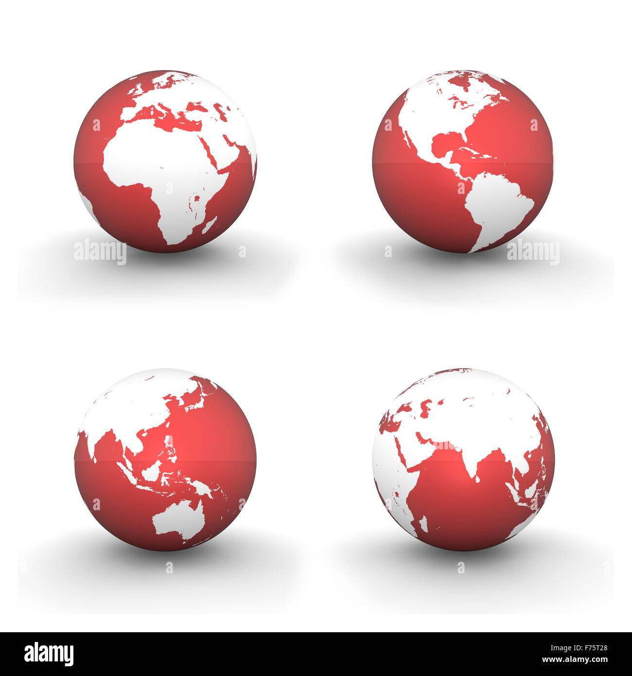 Image red planet in Cut Out Stock Images & Pictures - Alamy