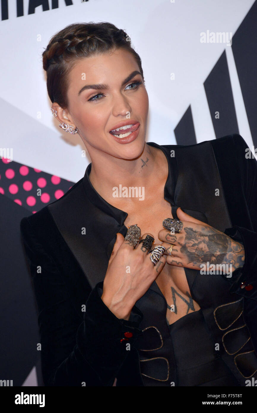 The 2015 MTV EMAs (European Music Awards) held at the Mediolanum Forum ...