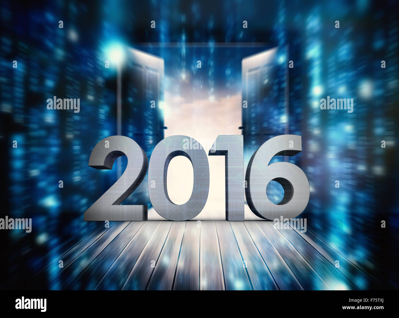 Composite image of 2016 graphic Stock Photo - Alamy