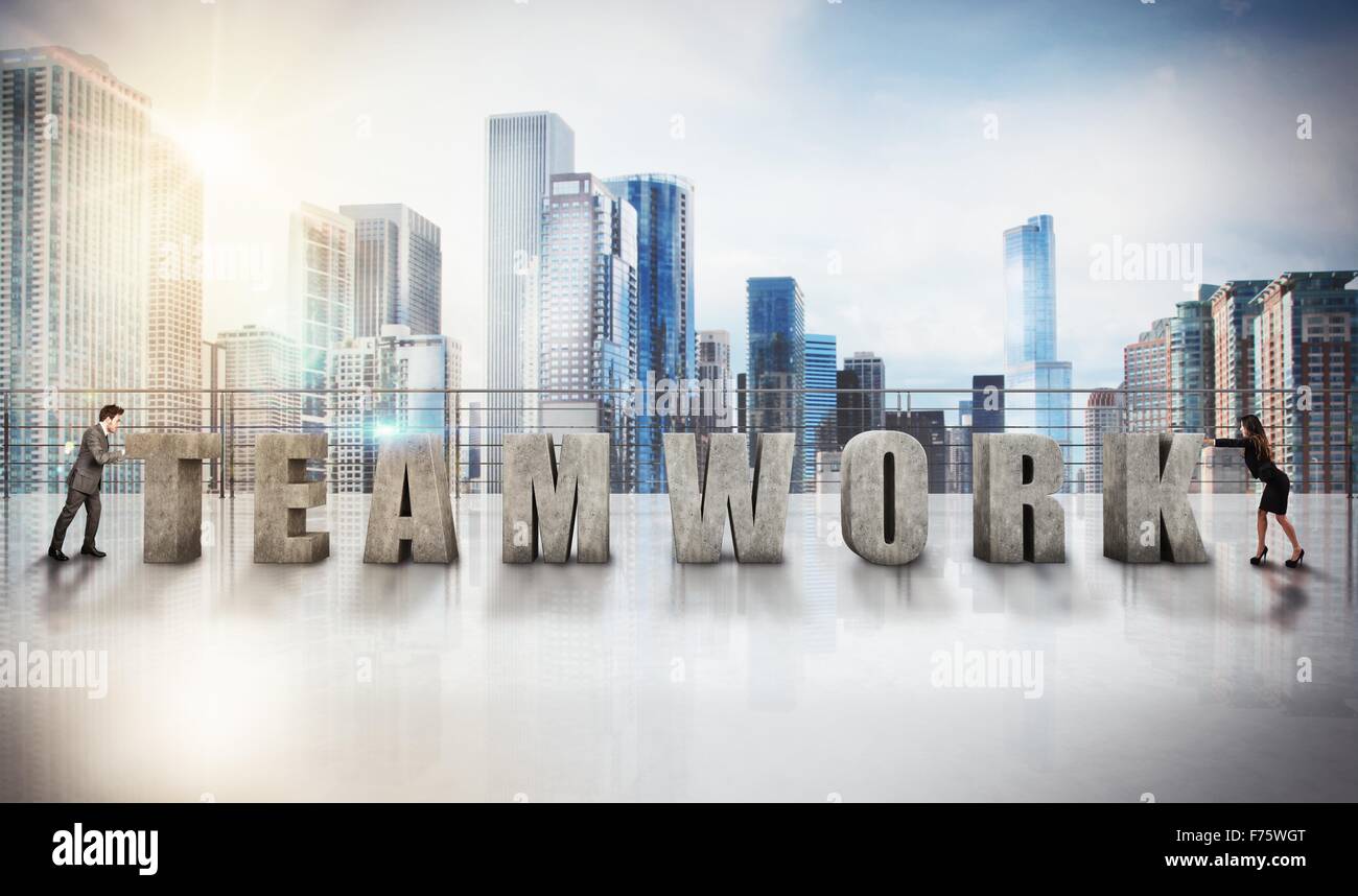 Business teamwork view Stock Photo - Alamy