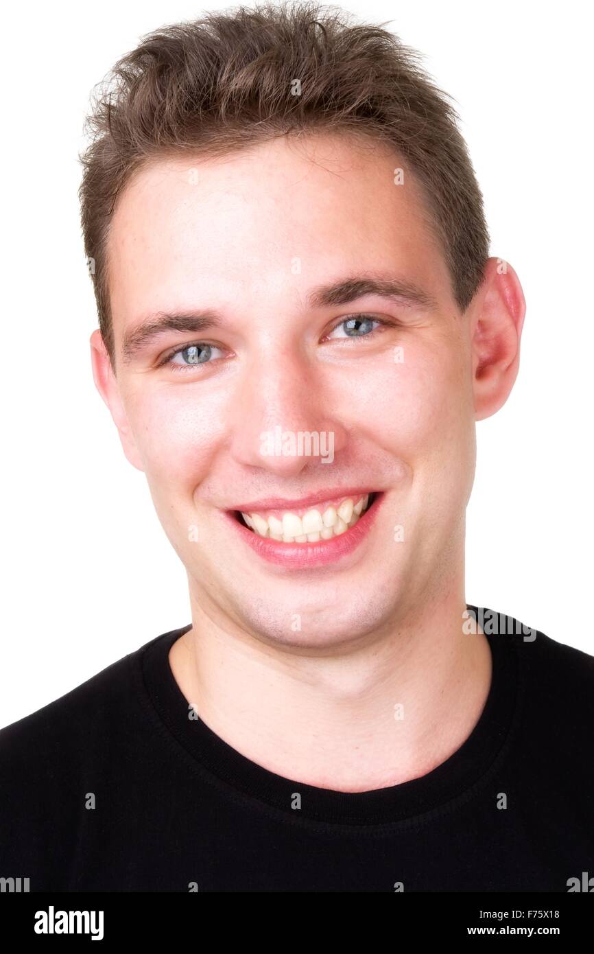 Beautiful smiling man Stock Photo - Alamy