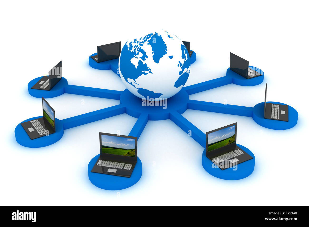 Direction network Cut Out Stock Images & Pictures - Alamy