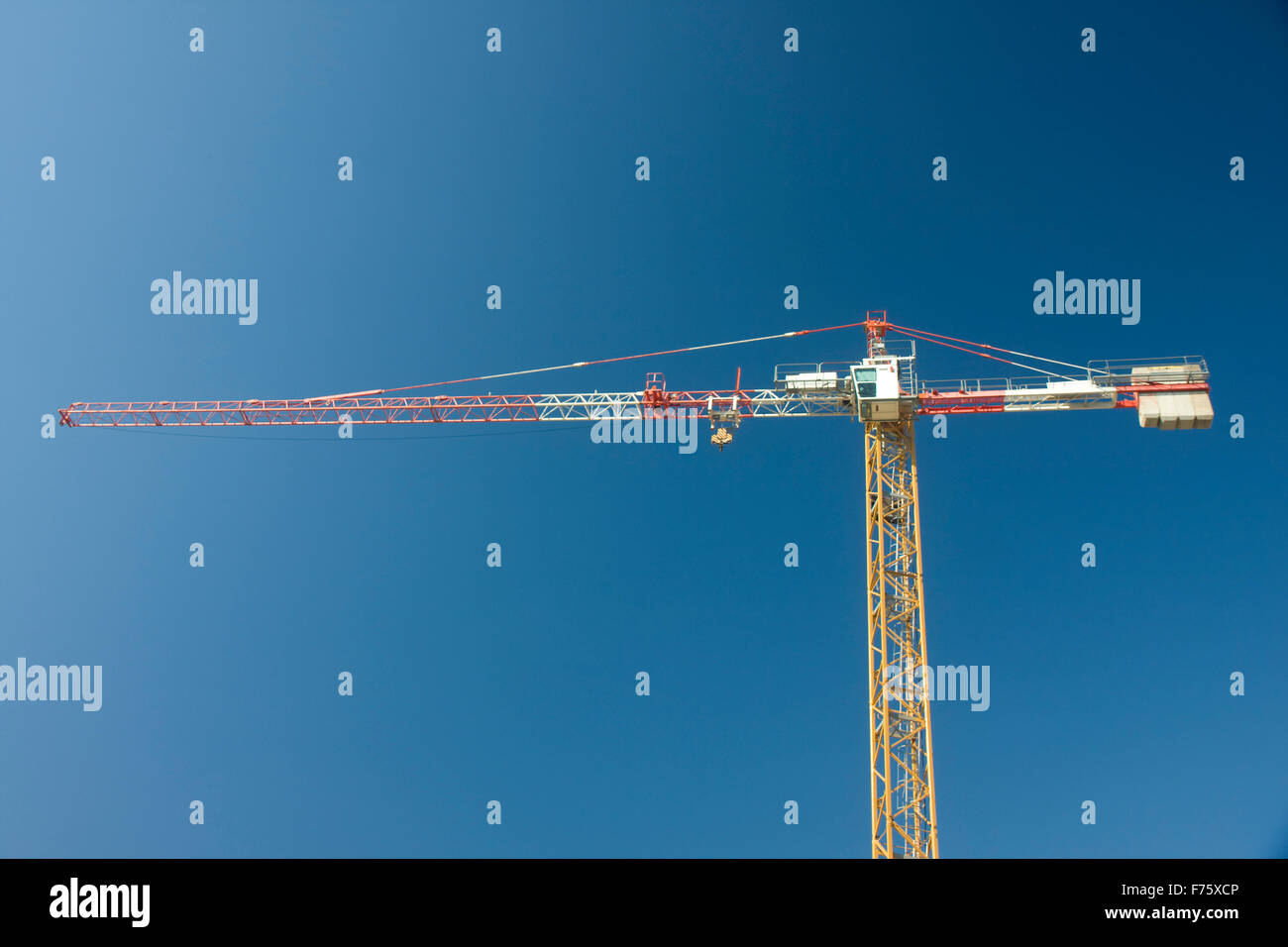 crane on a construction site Stock Photo - Alamy