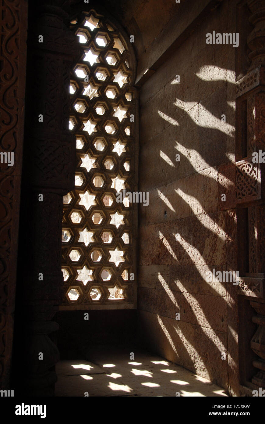 Star Window of India Stock Photo - Alamy