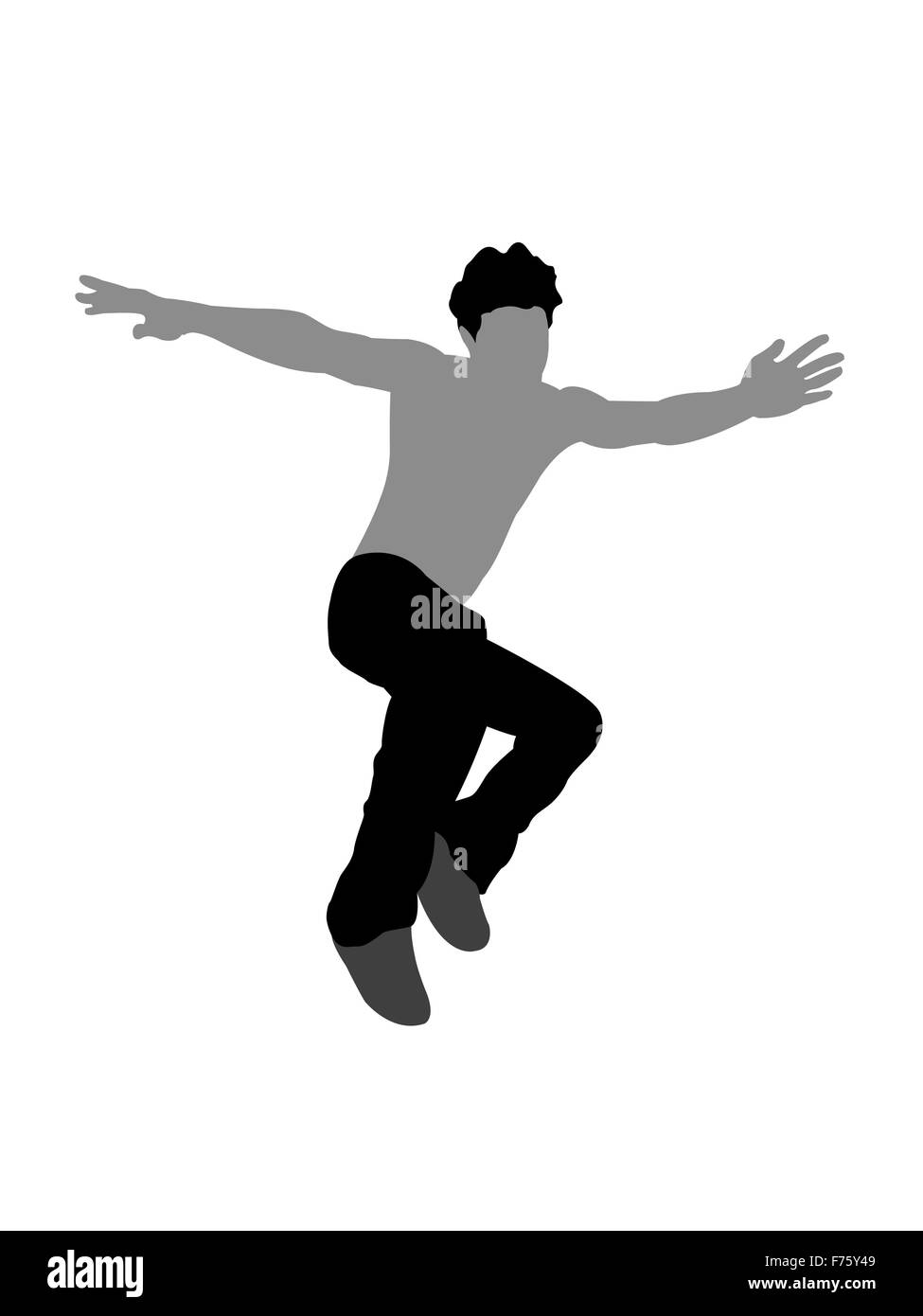 Young artistic man in Cut Out Stock Images & Pictures - Alamy