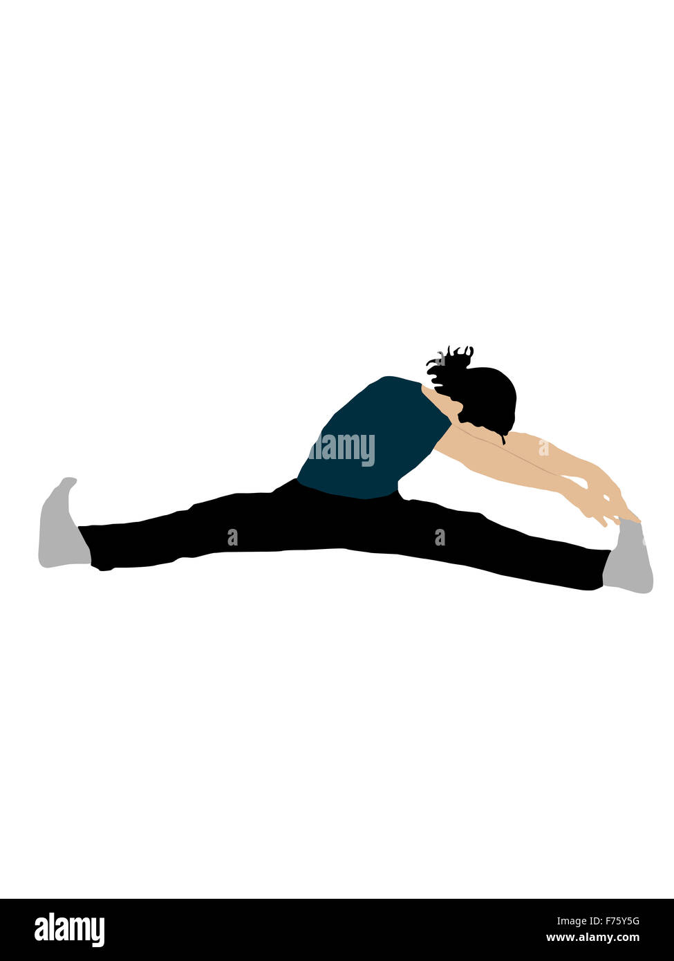 Yoga artwork Cut Out Stock Images & Pictures - Alamy