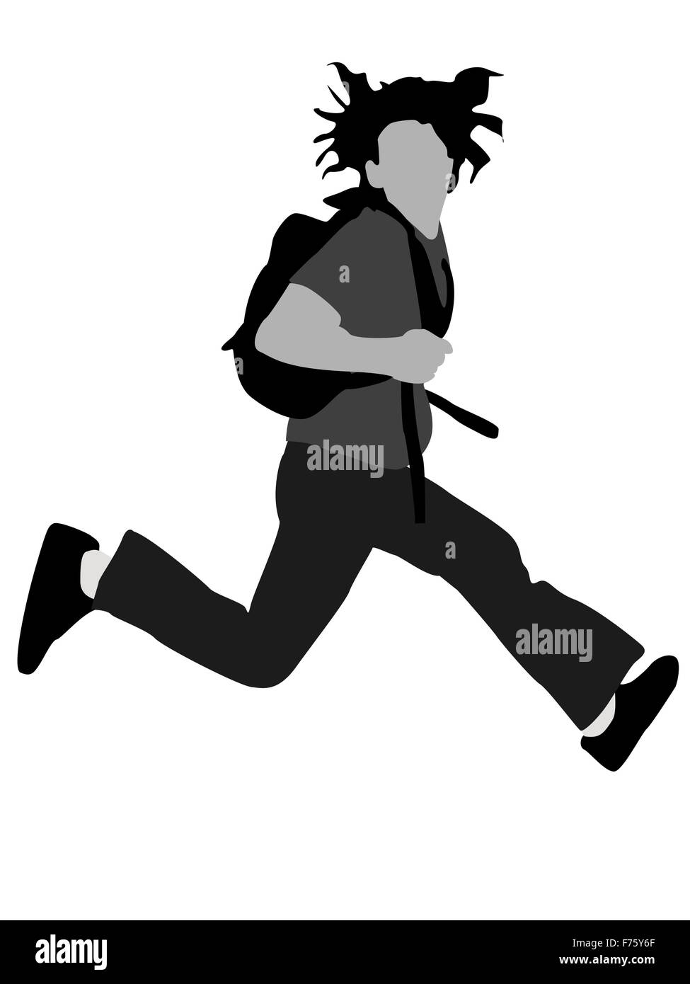 energized young man Stock Photo - Alamy