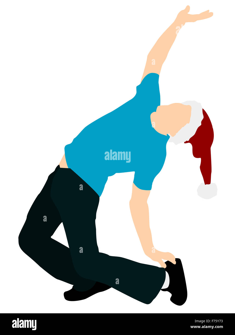 Bent human Cut Out Stock Images & Pictures - Alamy