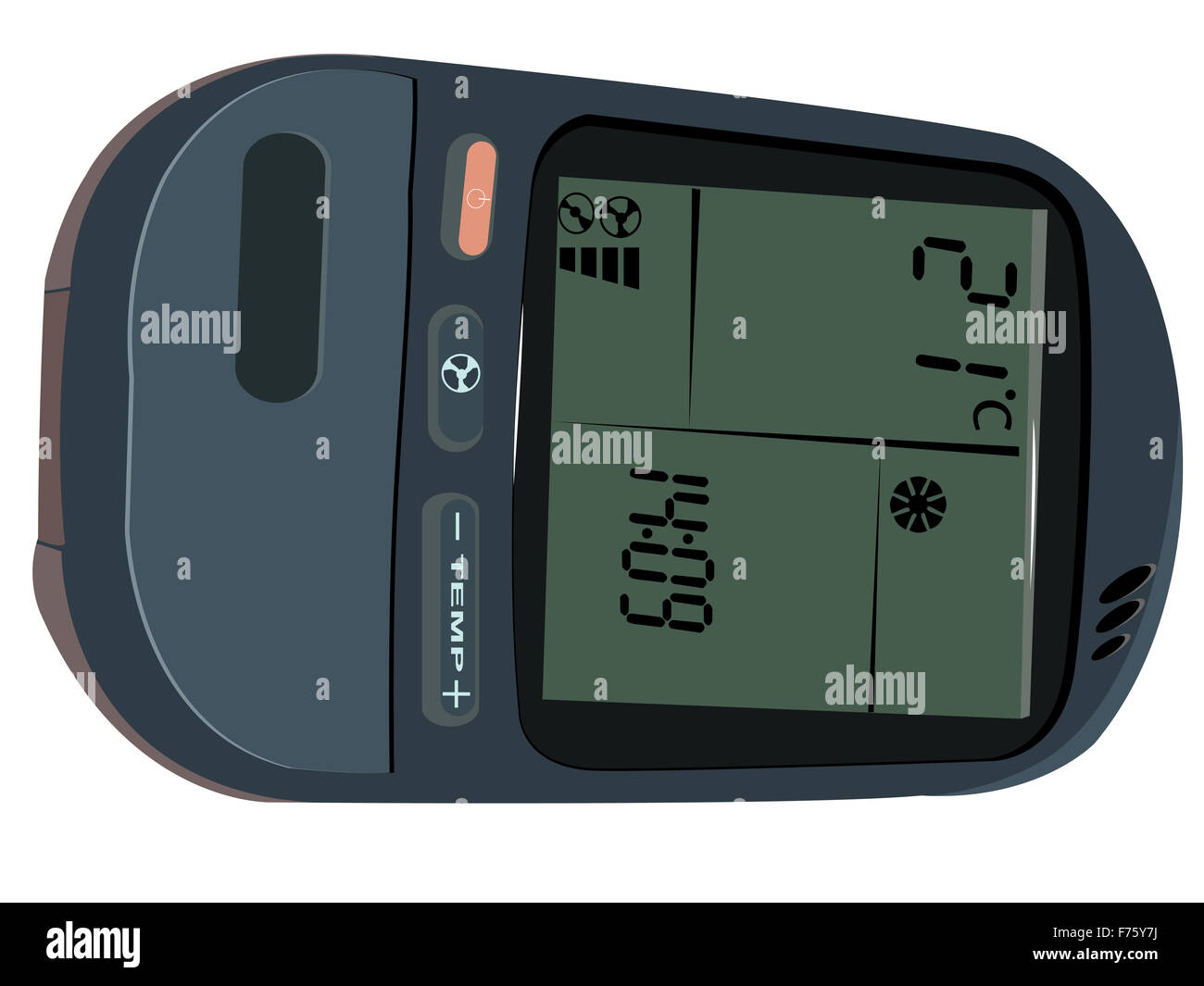 air conditioner remote Stock Photo - Alamy