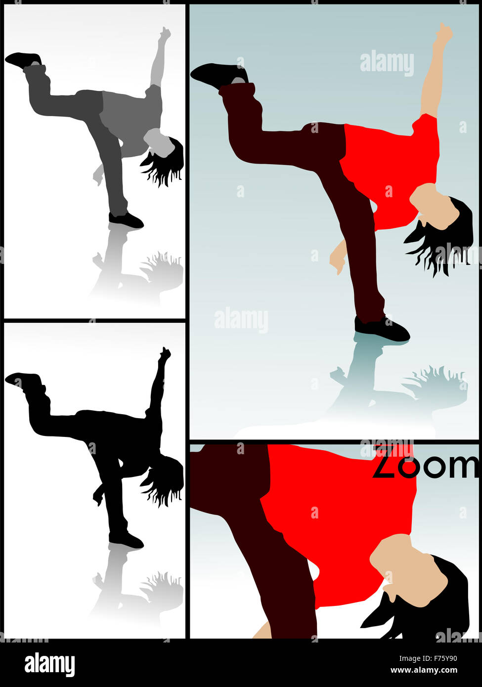 Crazy dancer hi-res stock photography and images - Alamy