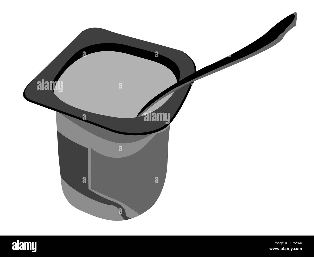 Cup container Black and White Stock Photos & Images - Alamy