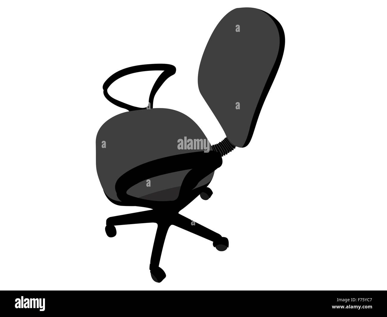 rotating office chair Stock Photo - Alamy