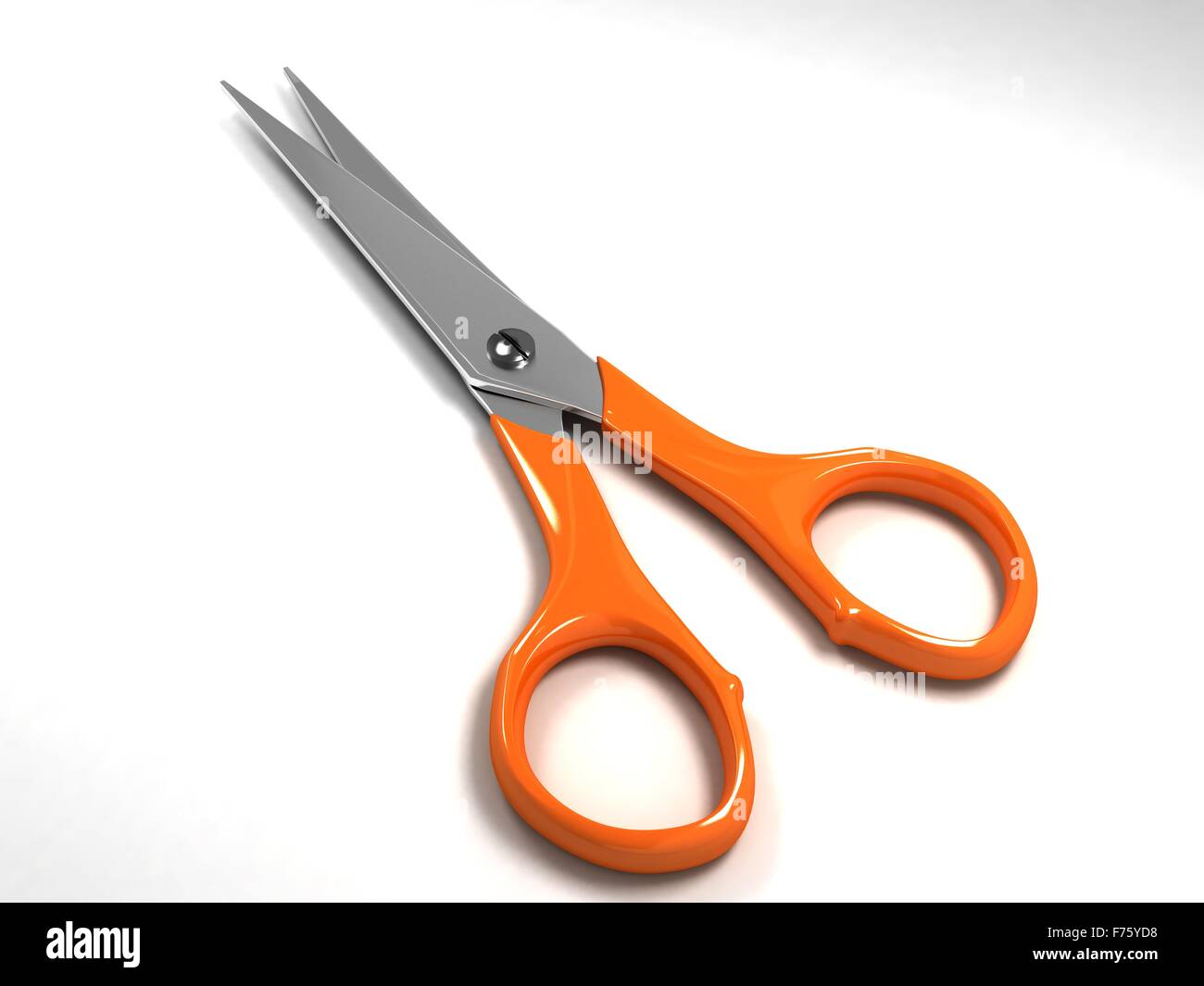 three dimensional scissors Stock Photo - Alamy