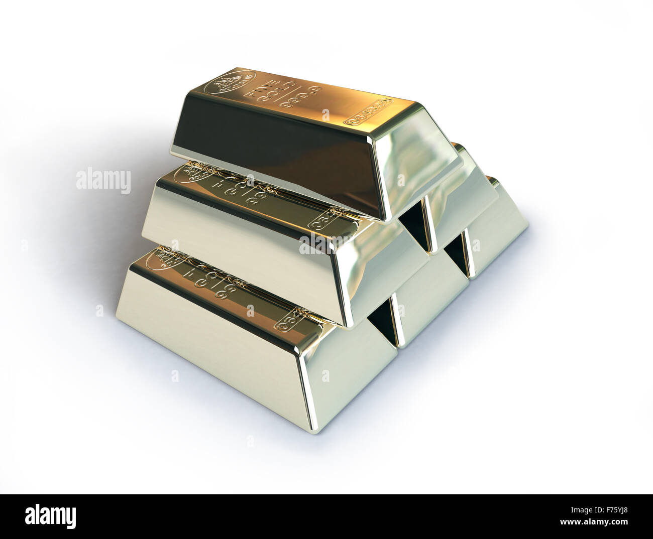 Gold bricks hi-res stock photography and images - Alamy